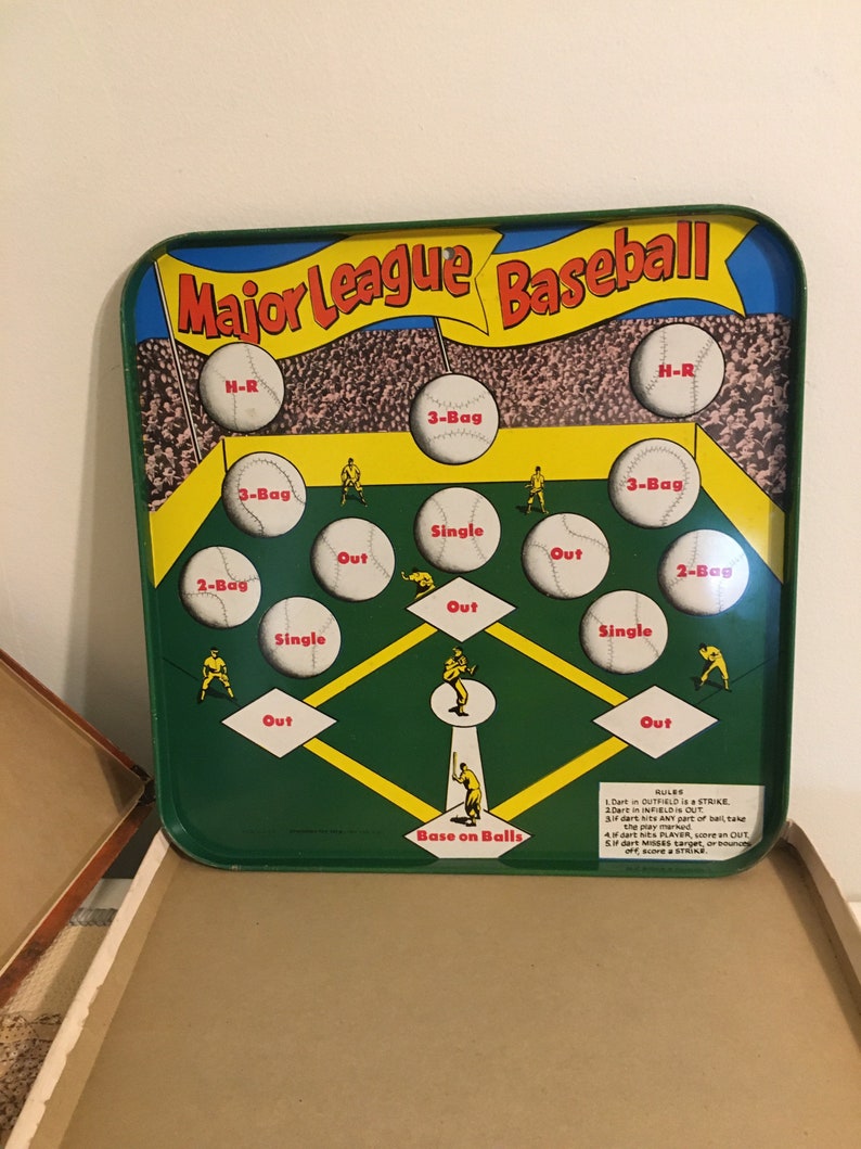 Vintage Pressman Robin Hood Magnetic Darts #1191 With Box - Etsy