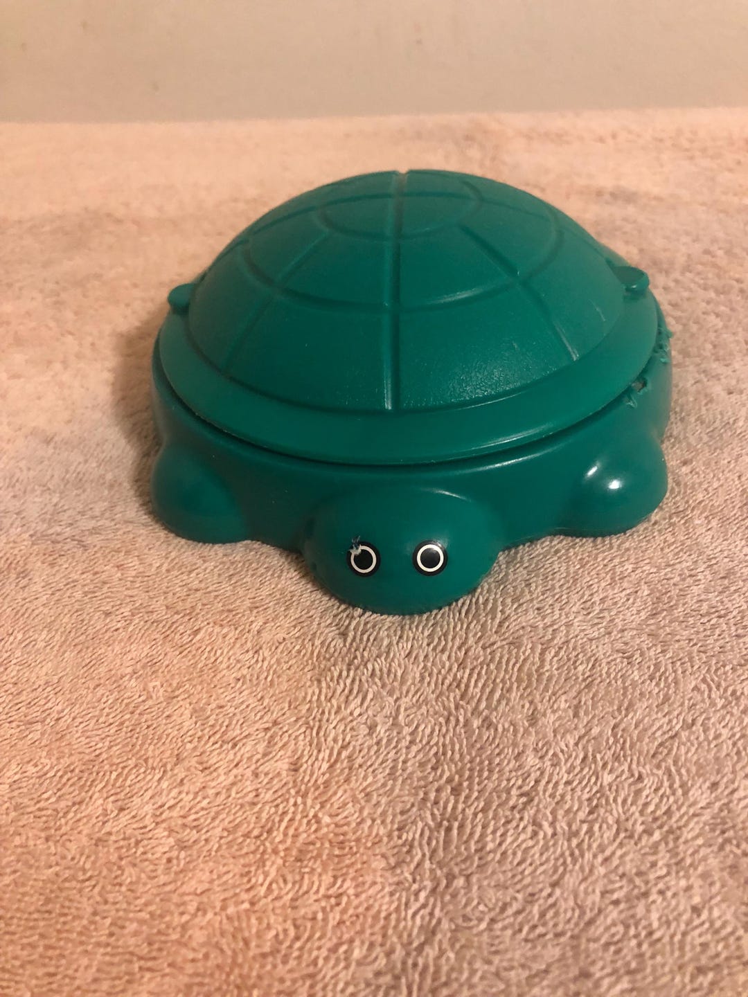 Vintage Little Tikes Dollhouse Size Turtle Sandbox With Lid - Etsy