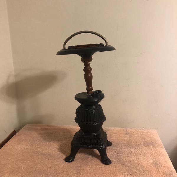 Antique Vintage Ashtray Stand - Etsy
