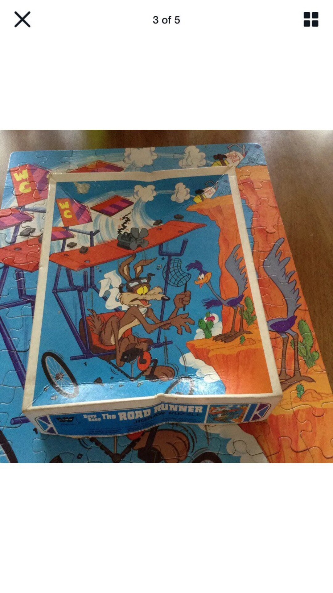 Beep Beep the Road Runner Puzzle #4605-40 - Etsy