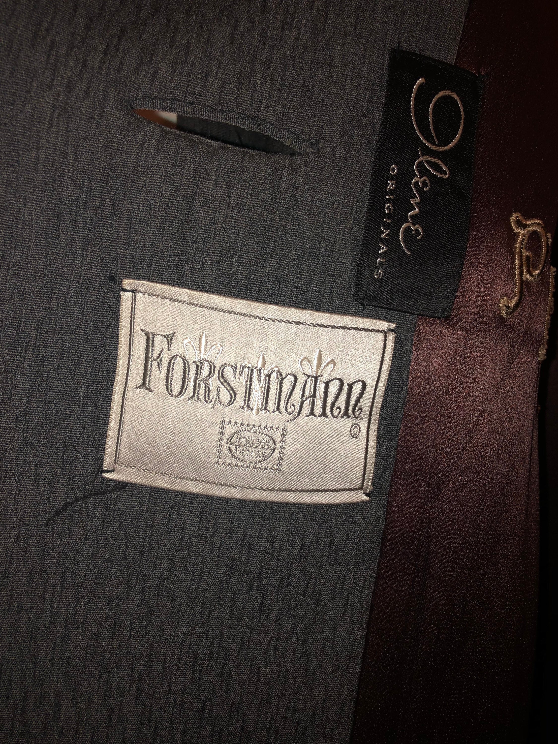 Vintage Womens Forstmann Grey Coat With Genuine Rabbit Fur Collar - Etsy