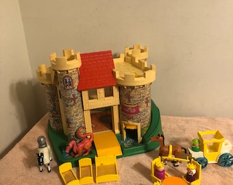Fisher Price Little People Play Family Castle #993 Play Toys Set ...