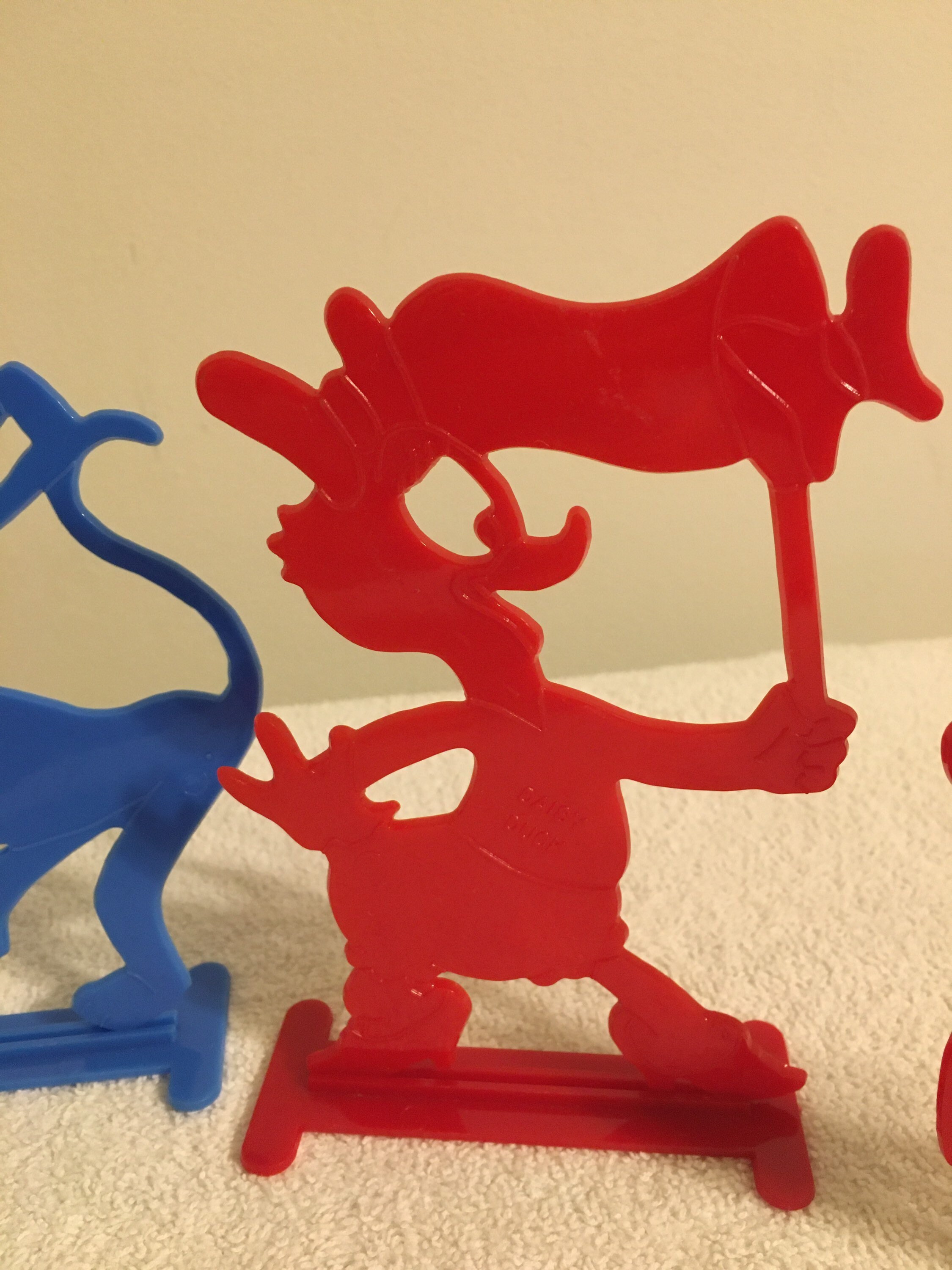 RARE Plastic Die Cut Disney Colorful Characters With Stands - Etsy