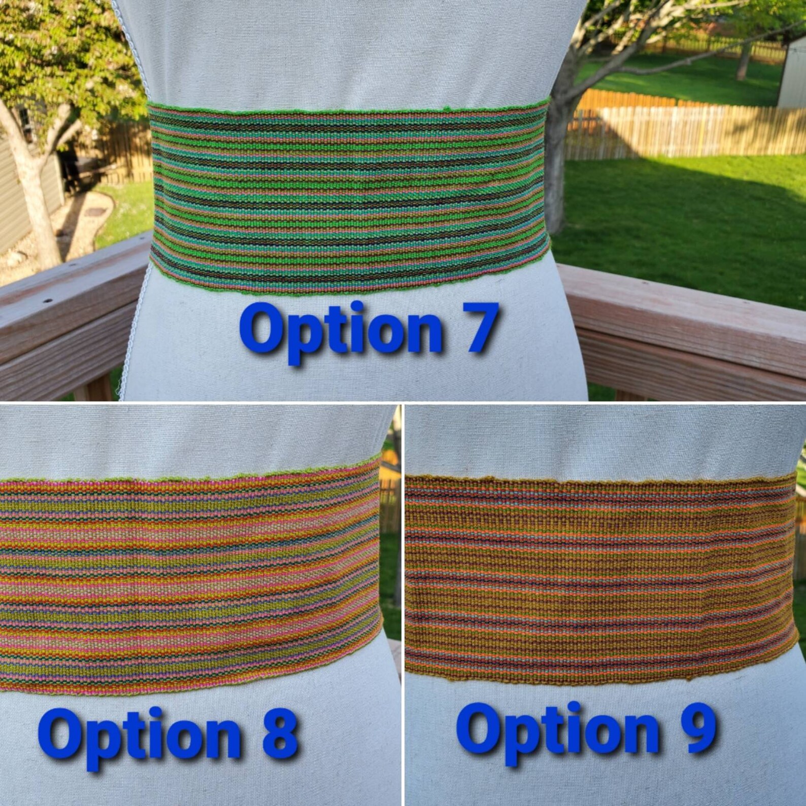 Mexican Belt. Striped Mexican Sash | Etsy