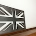 Union Jack Steel Sign Classic Metal British Flag UK GB Home Wall Decor ...