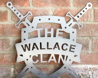 House Name Sign Custom Steel Metal personalised Family Gift | Etsy UK