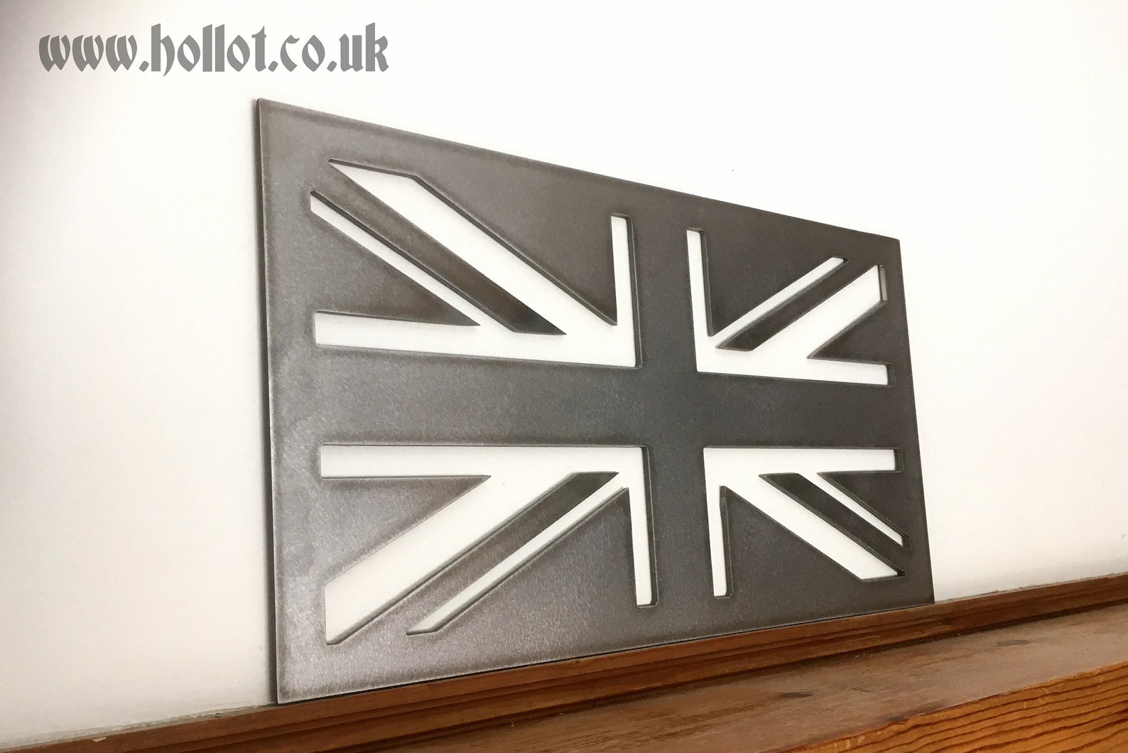 Union Jack Steel Sign Classic Metal British Flag UK GB Home Wall Decor ...