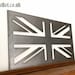 Union Jack Steel Sign Classic Metal British Flag UK GB Home Wall Decor ...