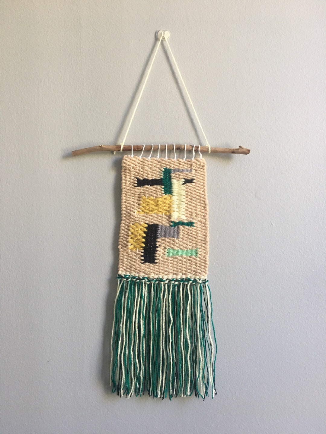 Weaving Wall Hanging - Geometry - Etsy