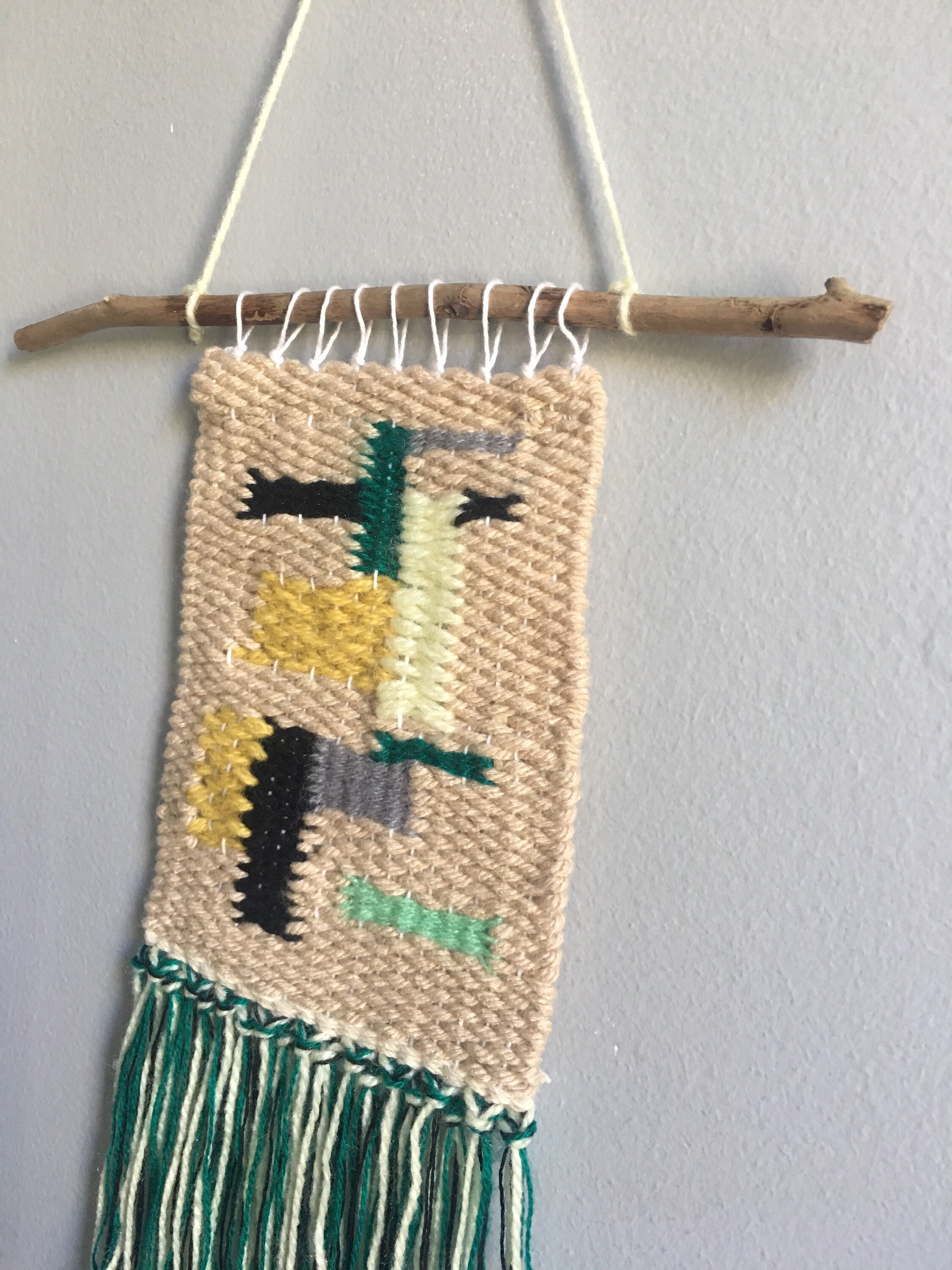 Weaving Wall Hanging - Geometry - Etsy