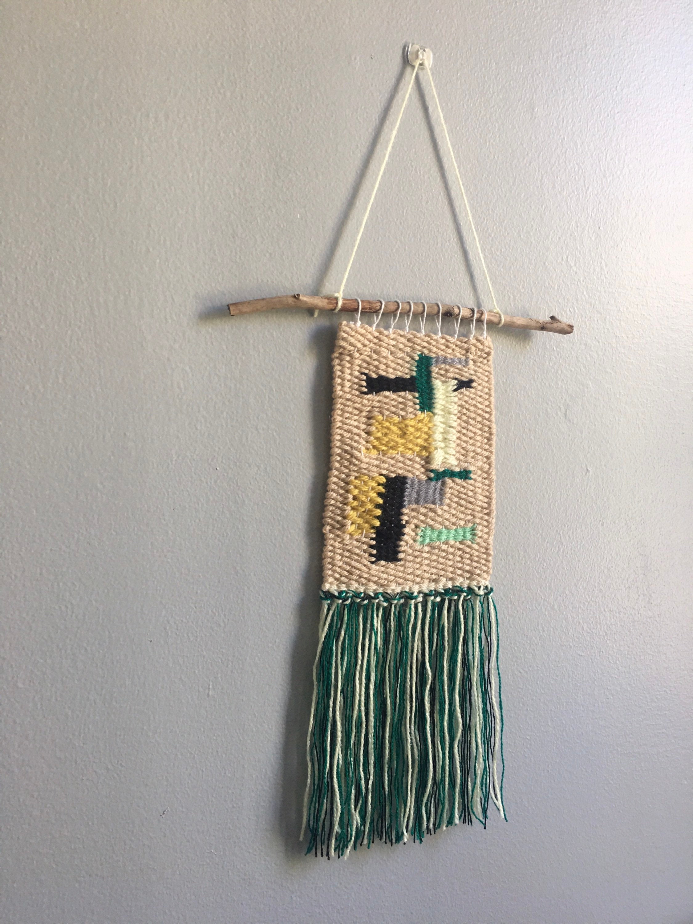 Weaving Wall Hanging - Geometry - Etsy