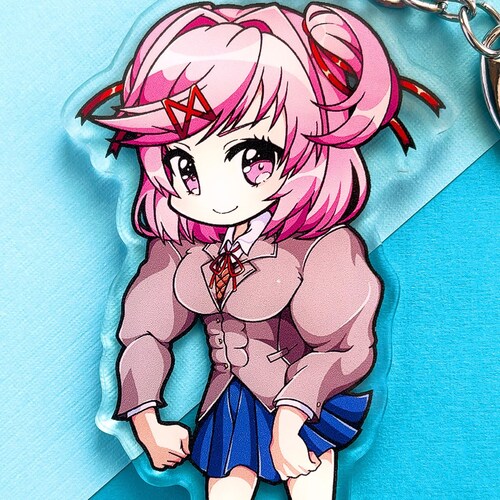 Doki Doki Literature Club Buffsuki double Sided 4 - Etsy