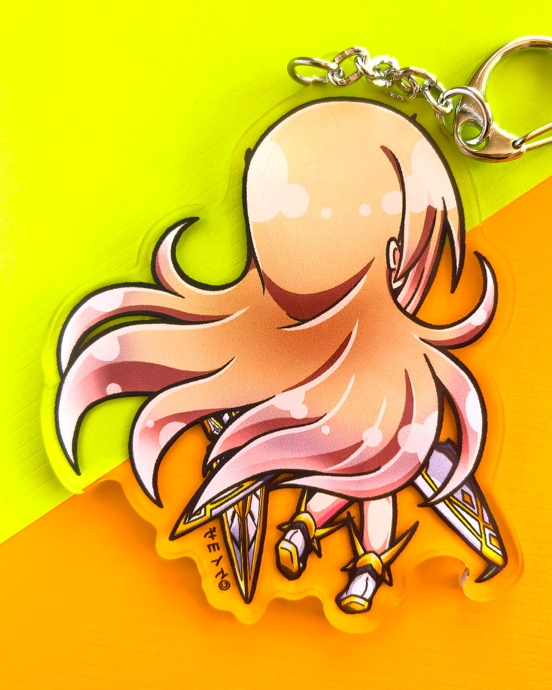 Mythra 3.5" Acrylic Charm (double Sided) - Etsy