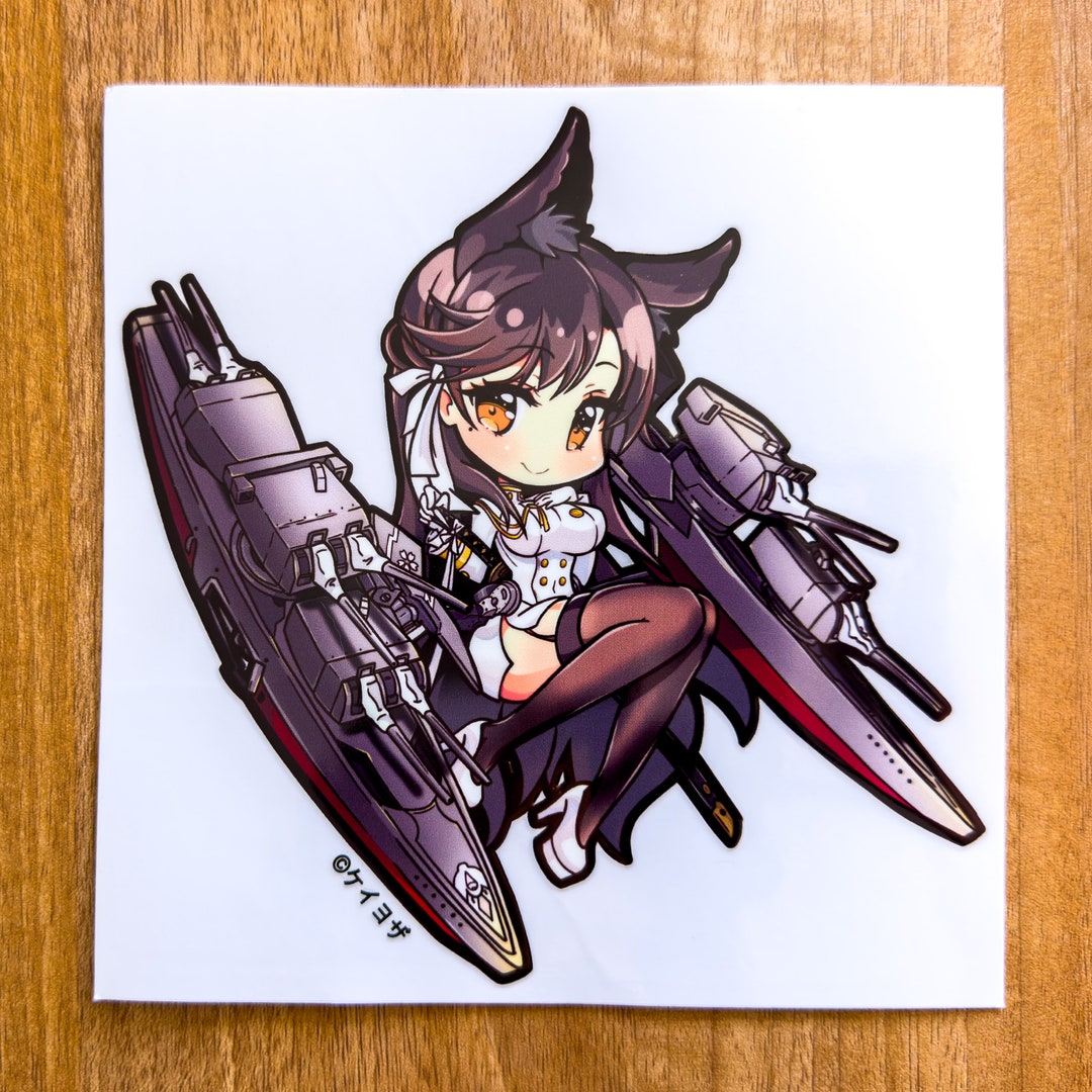 Atago - 6" Transfer Sticker - Etsy
