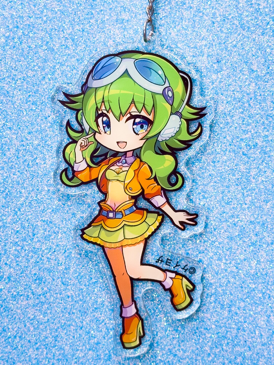 GUMI Synthv 3.5" Acrylic Charm (double Sided) - Etsy