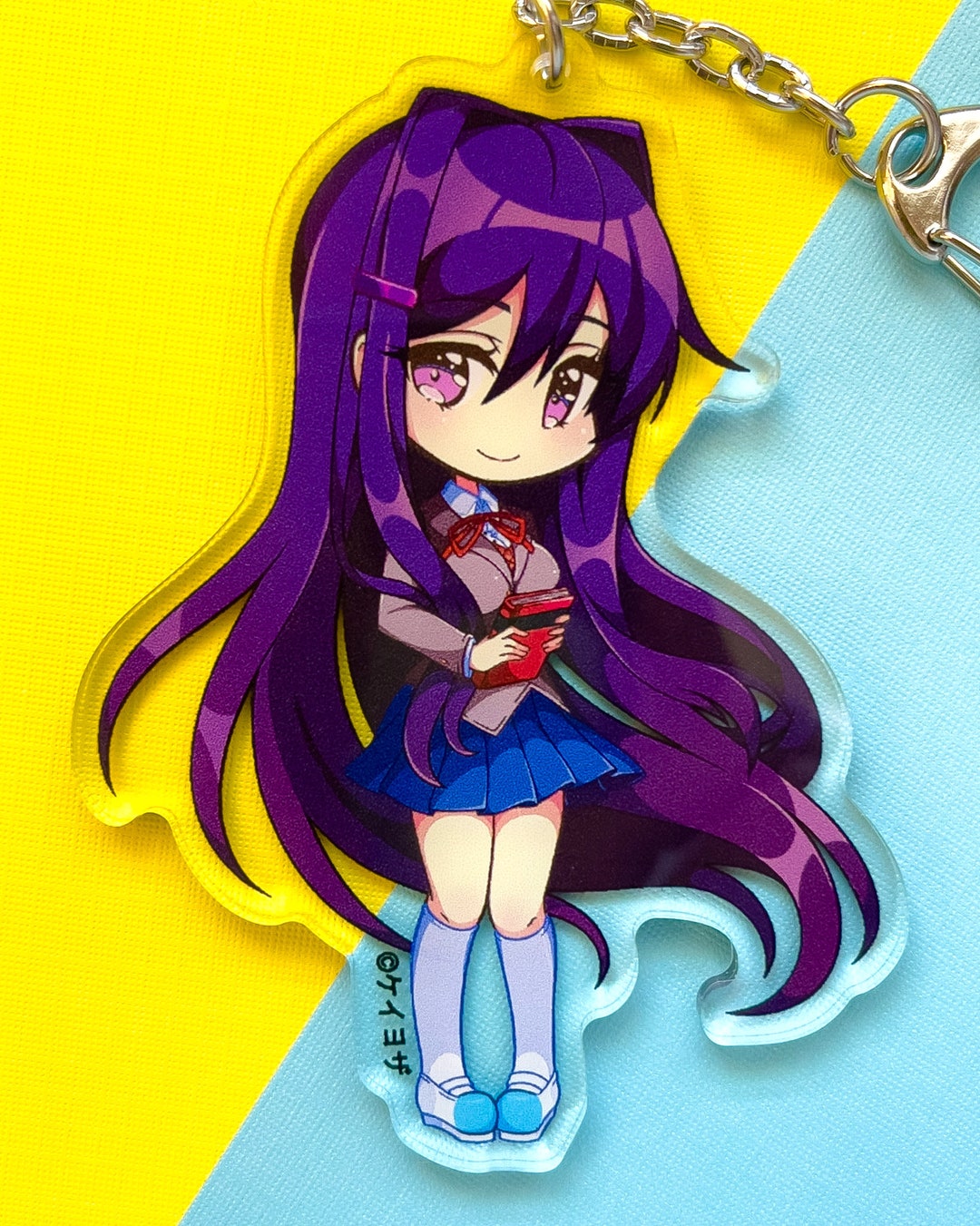 Doki Doki Literature Club+ - Yuri Plus (double Sided) 3.5" Acrylic ...