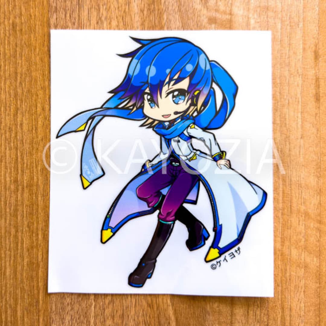 KAITO - 6" Transfer Sticker - Etsy
