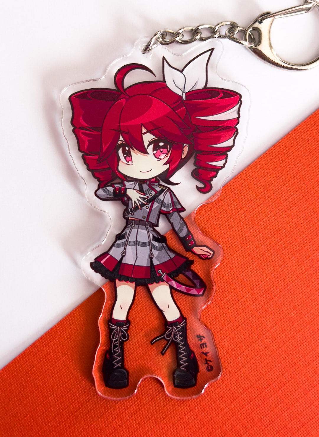 Kasane Teto Synth V 3.5" Acrylic Charms (double Sided) - Etsy