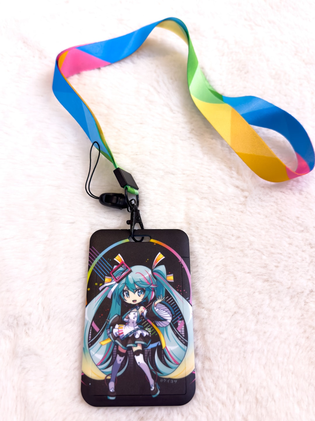 Snow Miku 2024 - Lanyard and ID Pass Case Set - Etsy