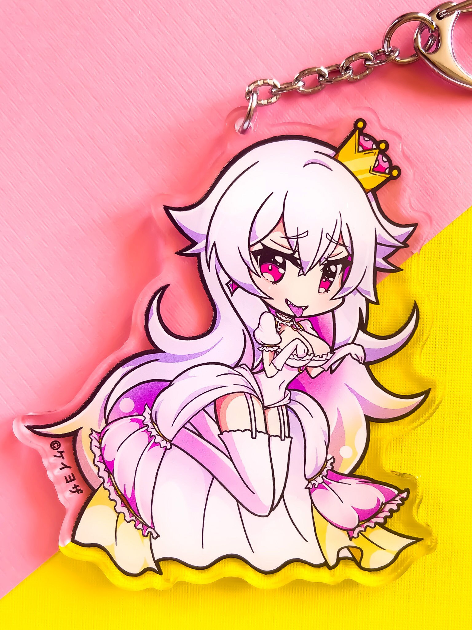 Boosette 3.5 Acrylic Charm double Sided - Etsy