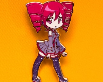 CLEARANCE - Kasane Teto · UTAU · Hard Enamel Pin - Etsy