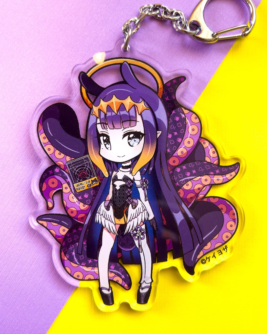 Vtuber - Ina 3.5" Acrylic Charm (double Sided) - Etsy