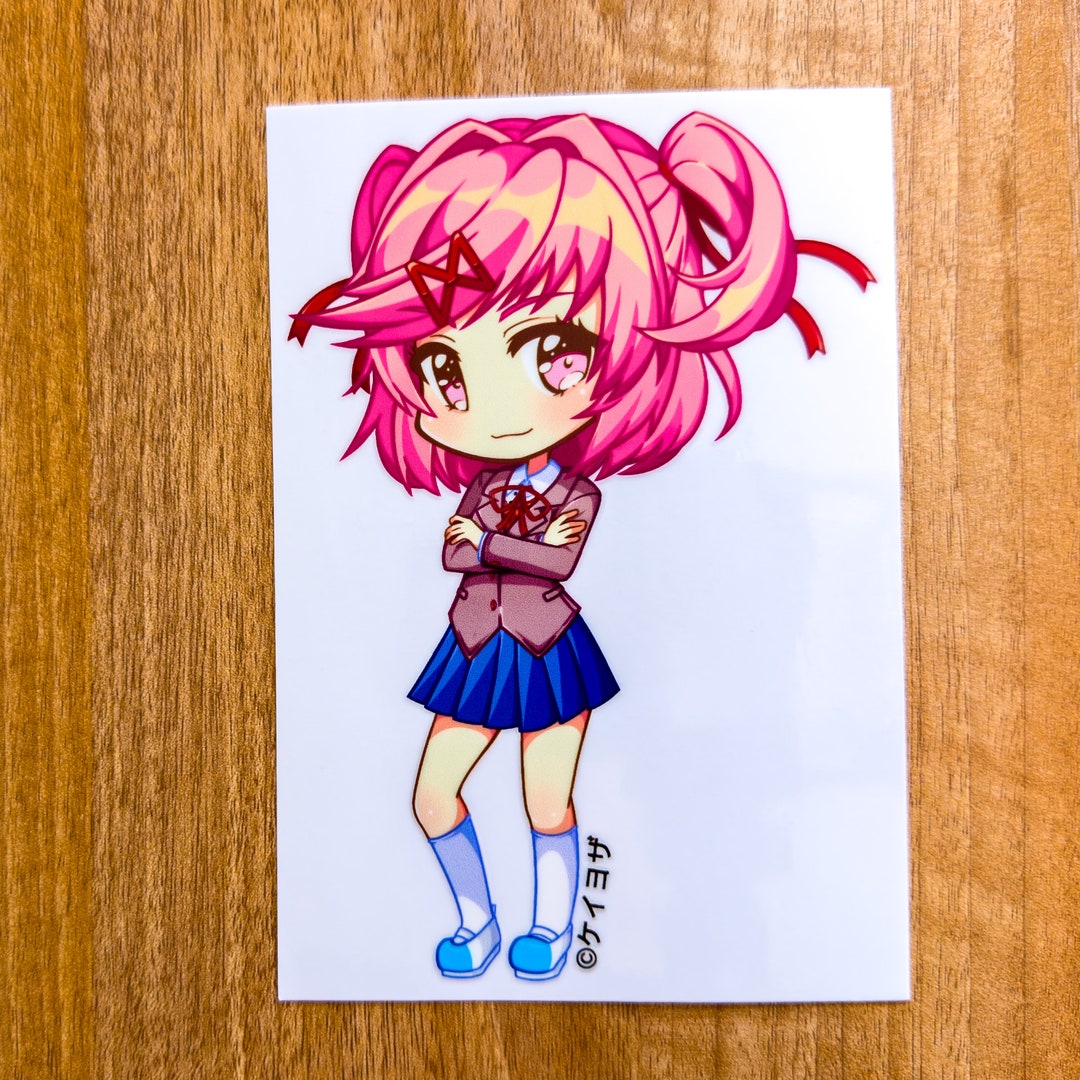 Natsuki - 6" Transfer Sticker - Etsy