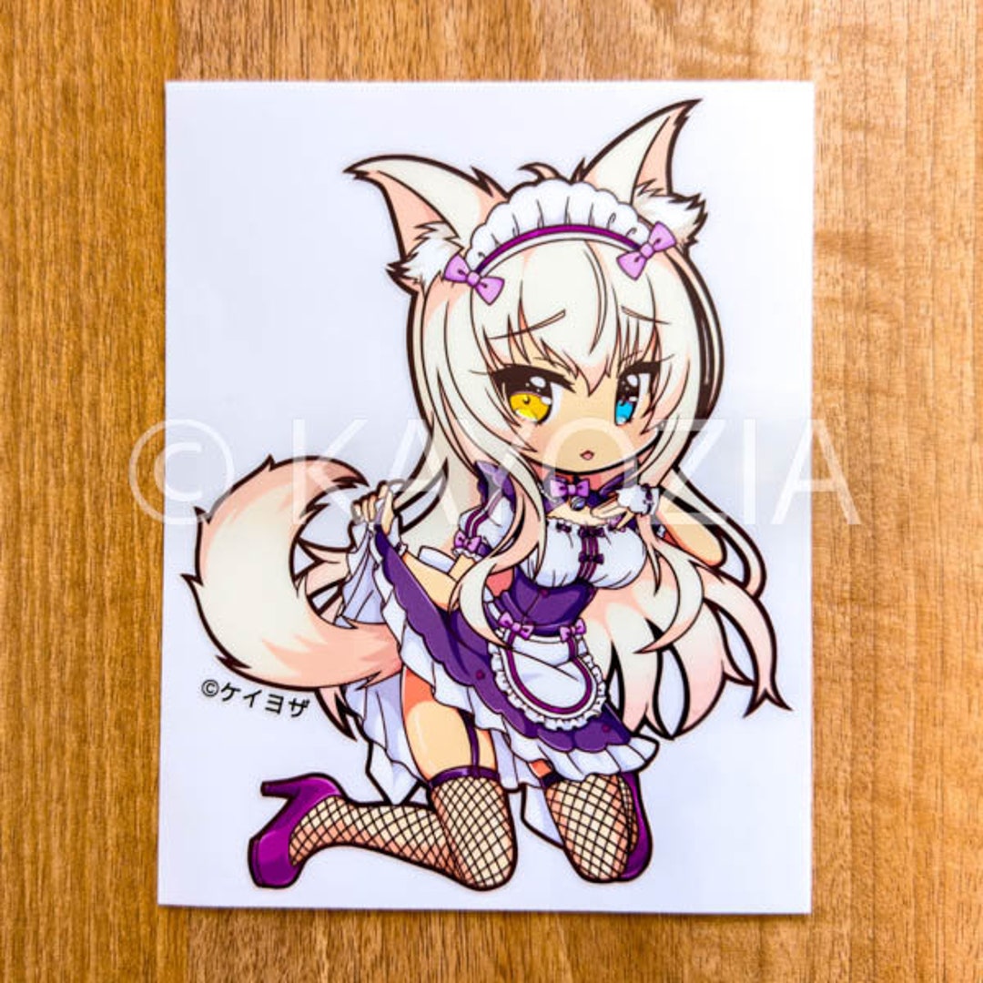 Coconut - 6" Transfer Sticker - Etsy