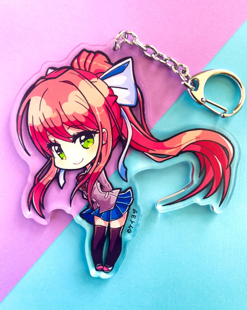 Doki Doki Literature Club Monika School Uniform double - Etsy