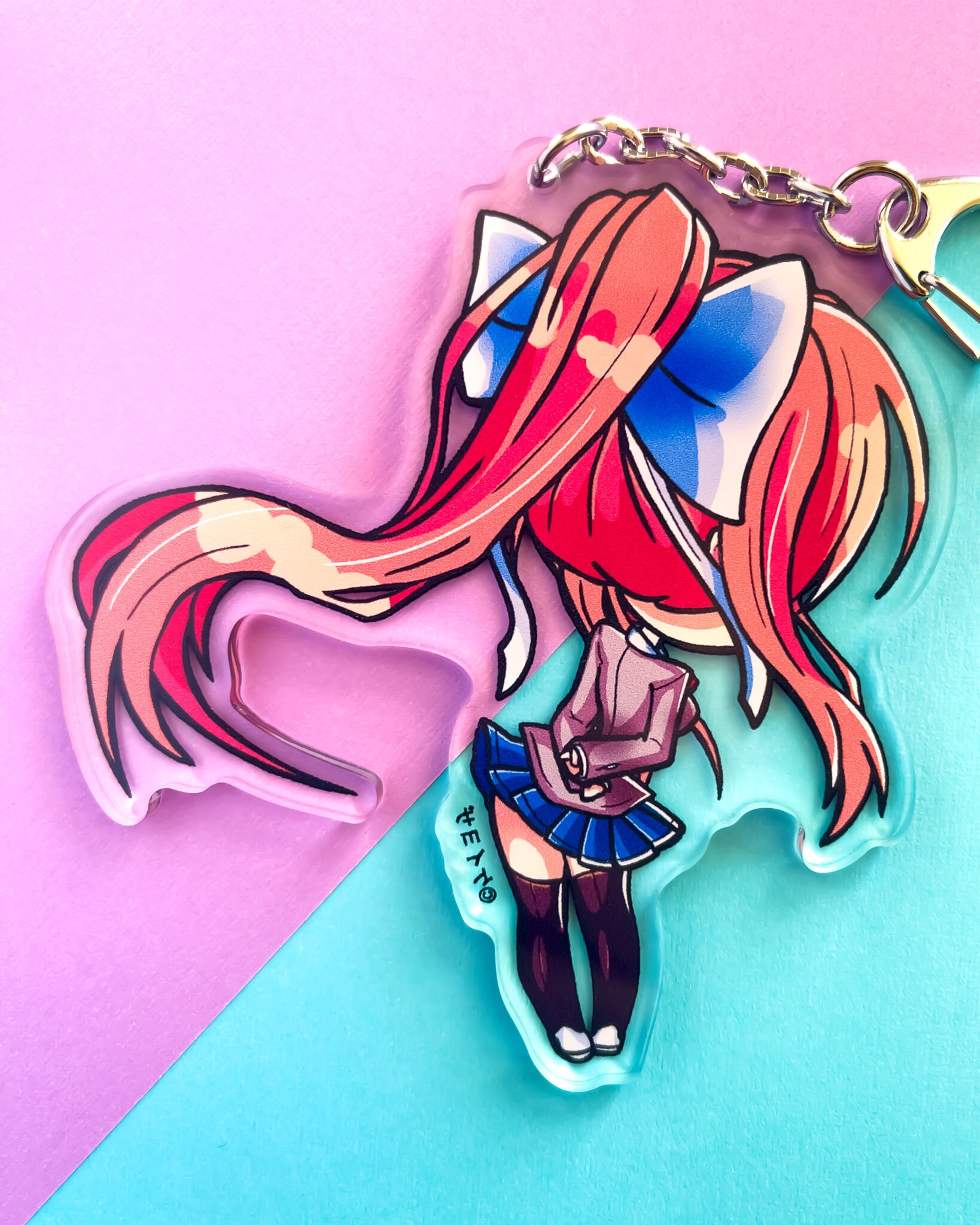 Doki Doki Literature Club Monika School Uniform double - Etsy