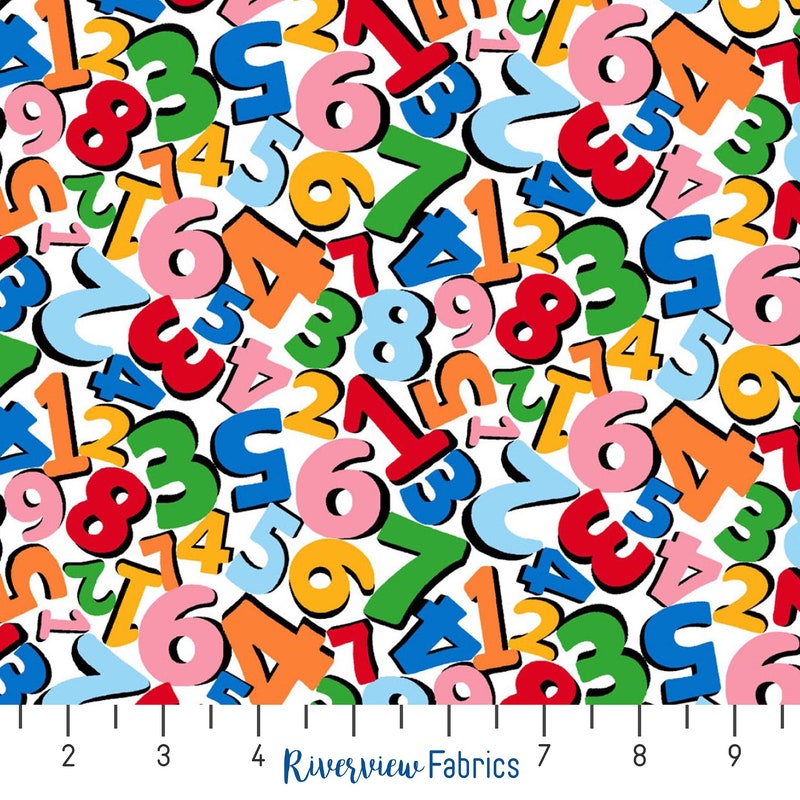 Math Fabric - Etsy
