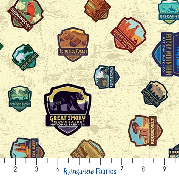 National Park Fabric - Etsy
