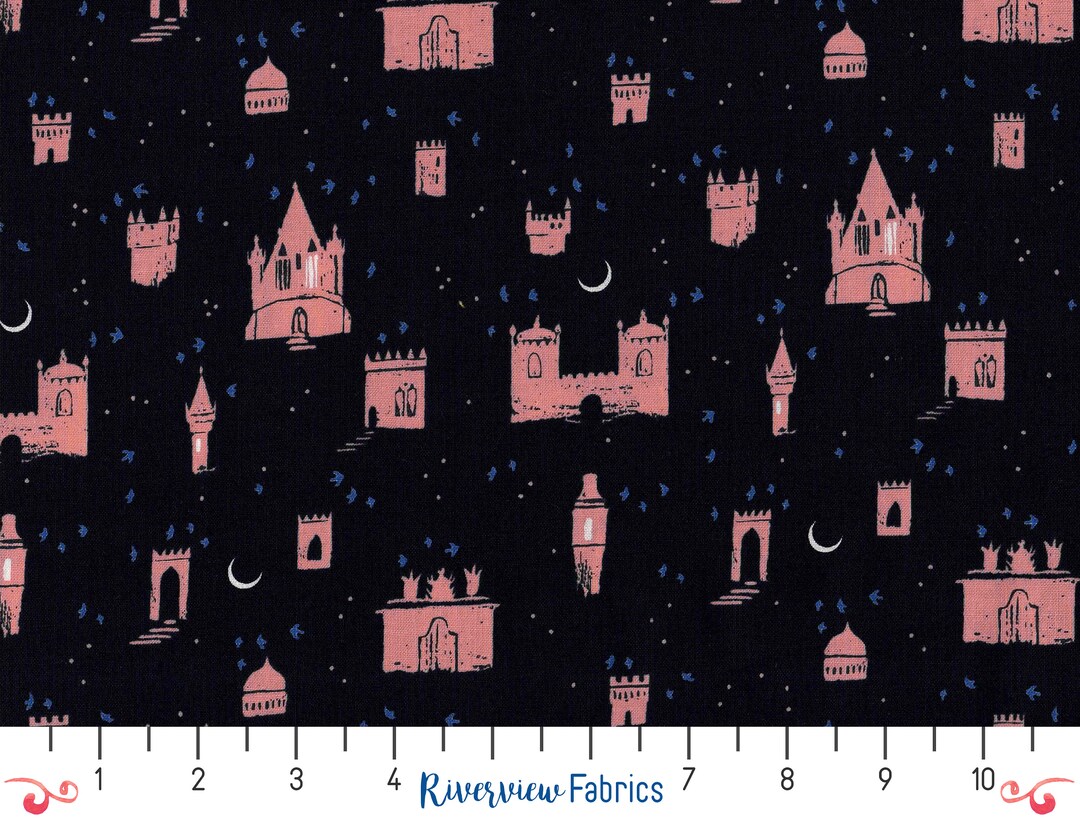 From Porto With Love - Evora - Black | Cotton+steel Fabrics | Quilting ...