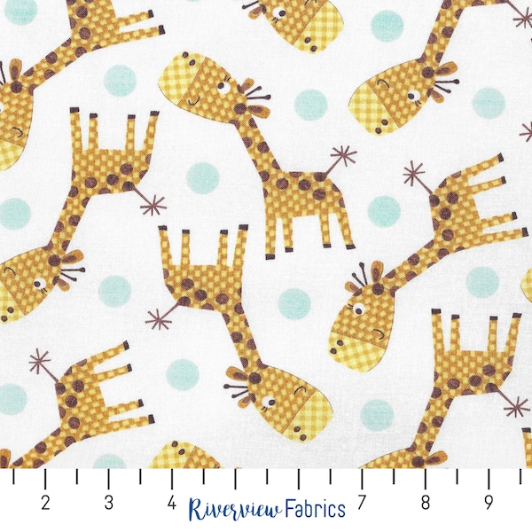 Giraffe Fabric - Etsy