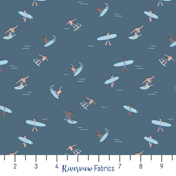 Surfing Fabric - Etsy