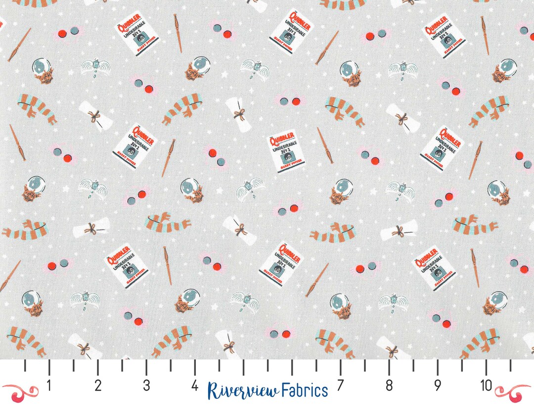 Ravenclaw House Fabric by the Yard, Harry Potter, Arts and Crafts ...