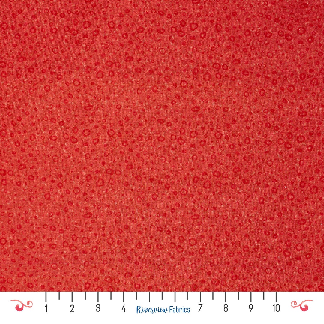 Red Bubbles Blender Fabric by the Yard, Ahoy Baby Collection, P&B ...