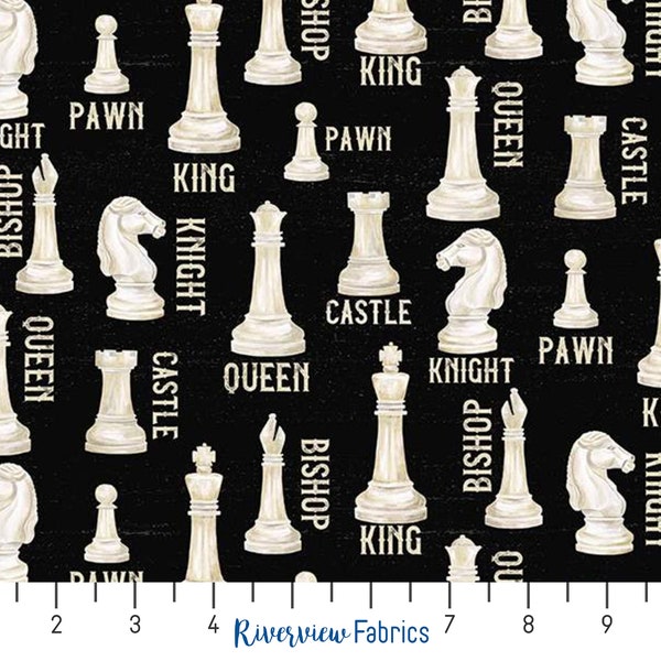 Chess Fabric - Etsy