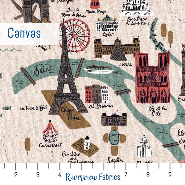 New York City Fabric by the Yard - Etsy