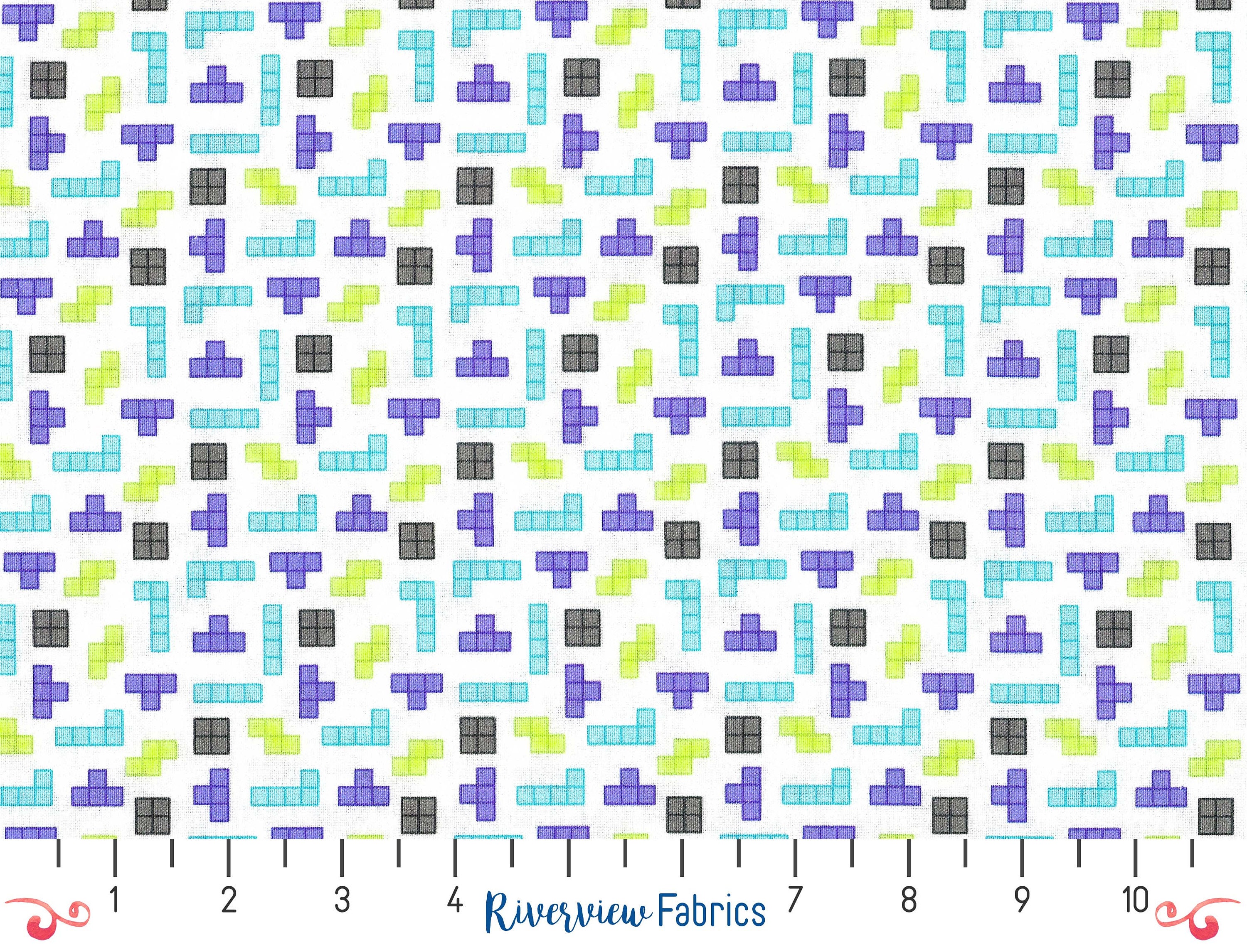 80's Arcade Blocks White Camelot Fabrics Quilting - Etsy