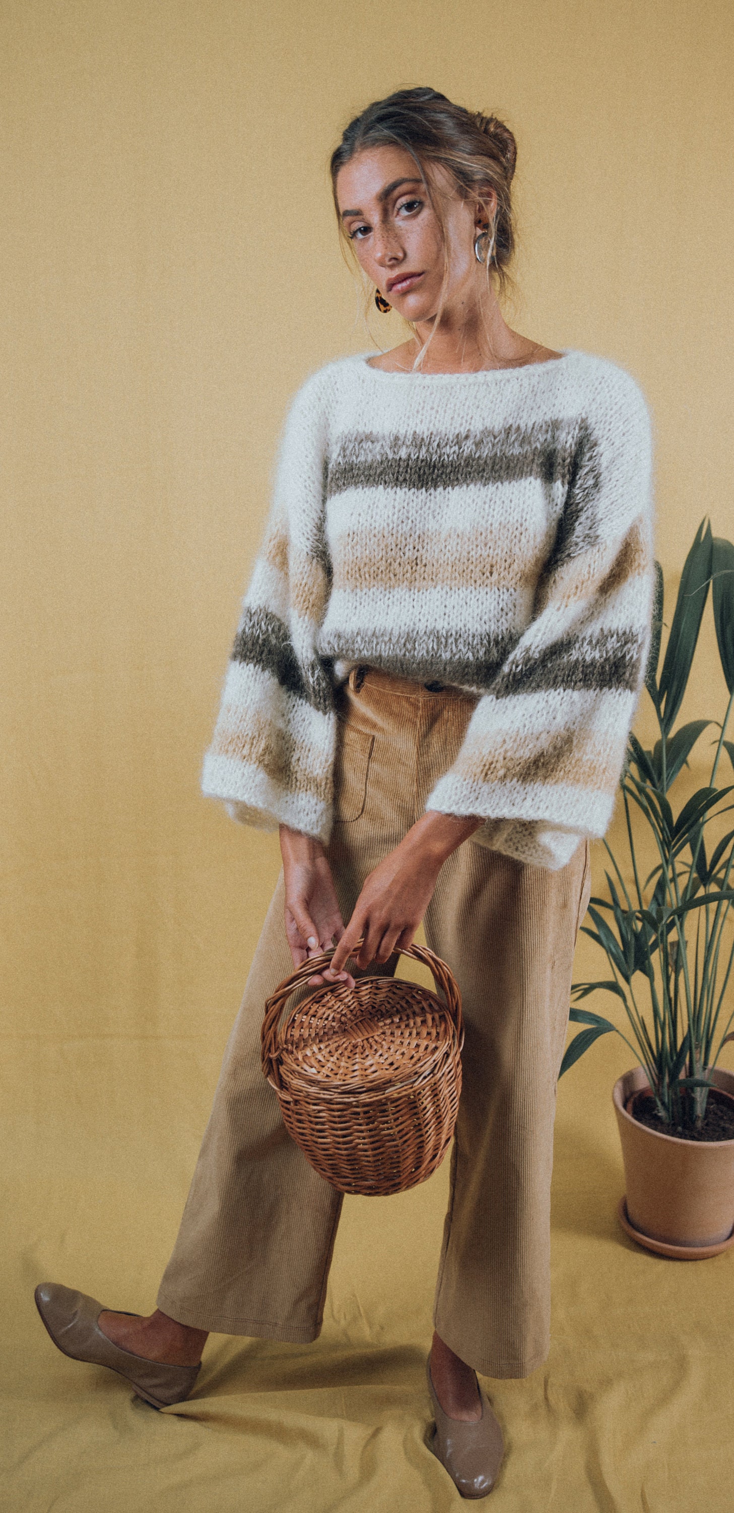BOHO MOHAIR SWEATER /oversized sweater/chunky slouchy | Etsy