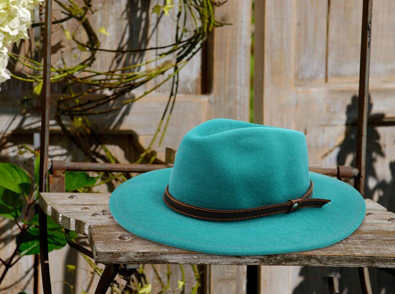 Handcrafted Fedora Felt Hat - Classic Wool, Artisan Elegance by Made by ...