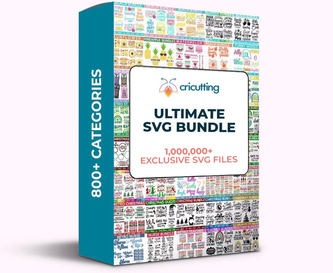 The Ultimate 1,000,000+ SVG Bundle - Endless Designs for Cricut ...