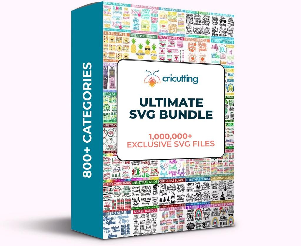 The Ultimate 1,000,000+ SVG Bundle - Endless Designs for Cricut ...
