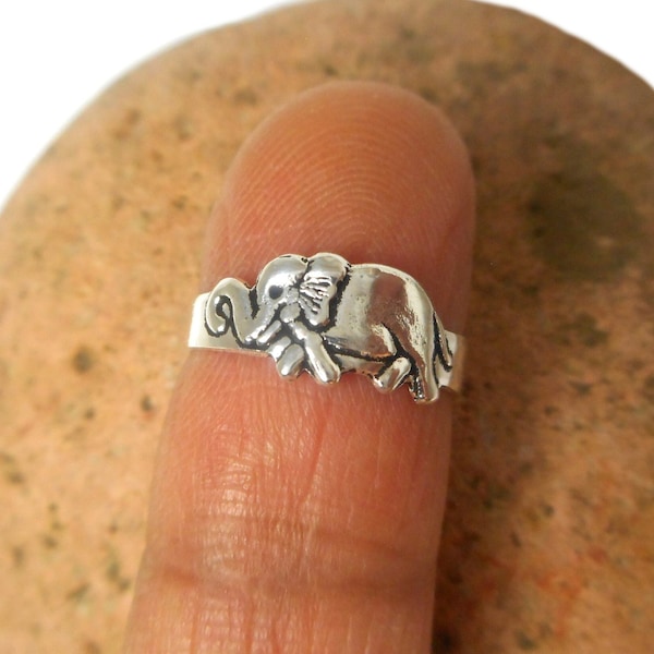 Elephant Toe Ring - Etsy