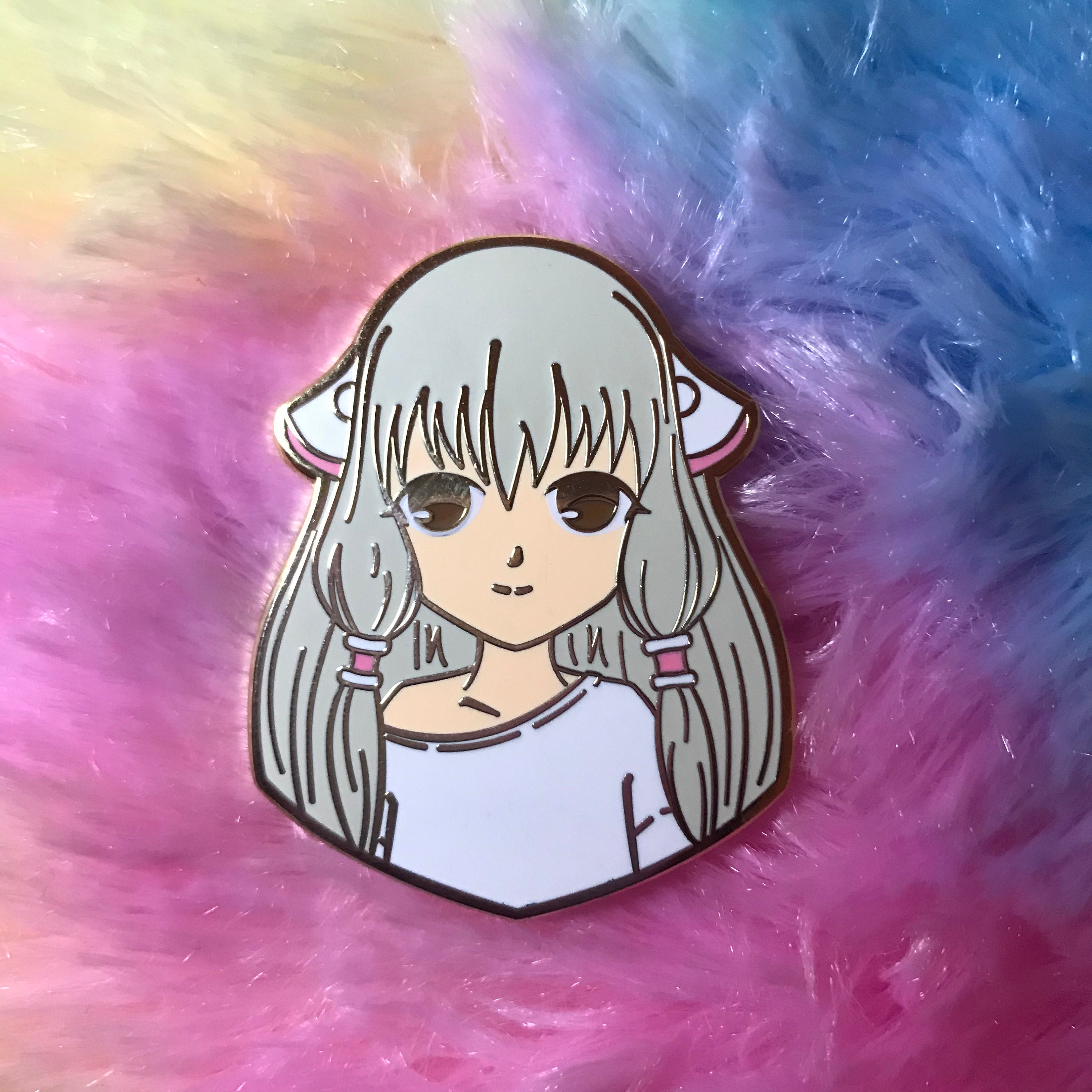 Android Waifu Enamel Pin - Etsy