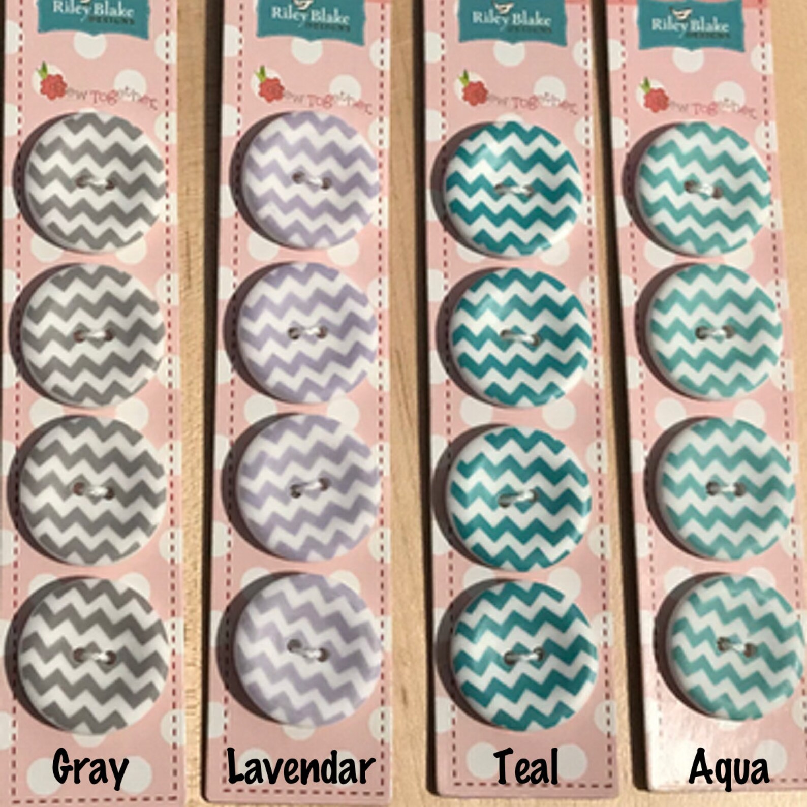 Chevron 1 Inch Round Buttons - Etsy