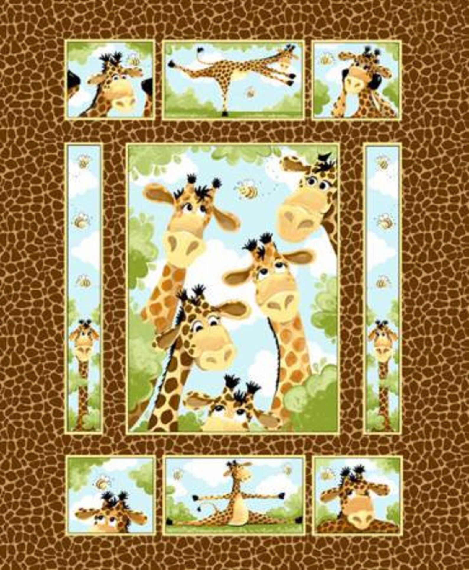 SUZY BEE Zoe the Giraffe / Easy Gift / Easy Quilt / DIY Baby - Etsy