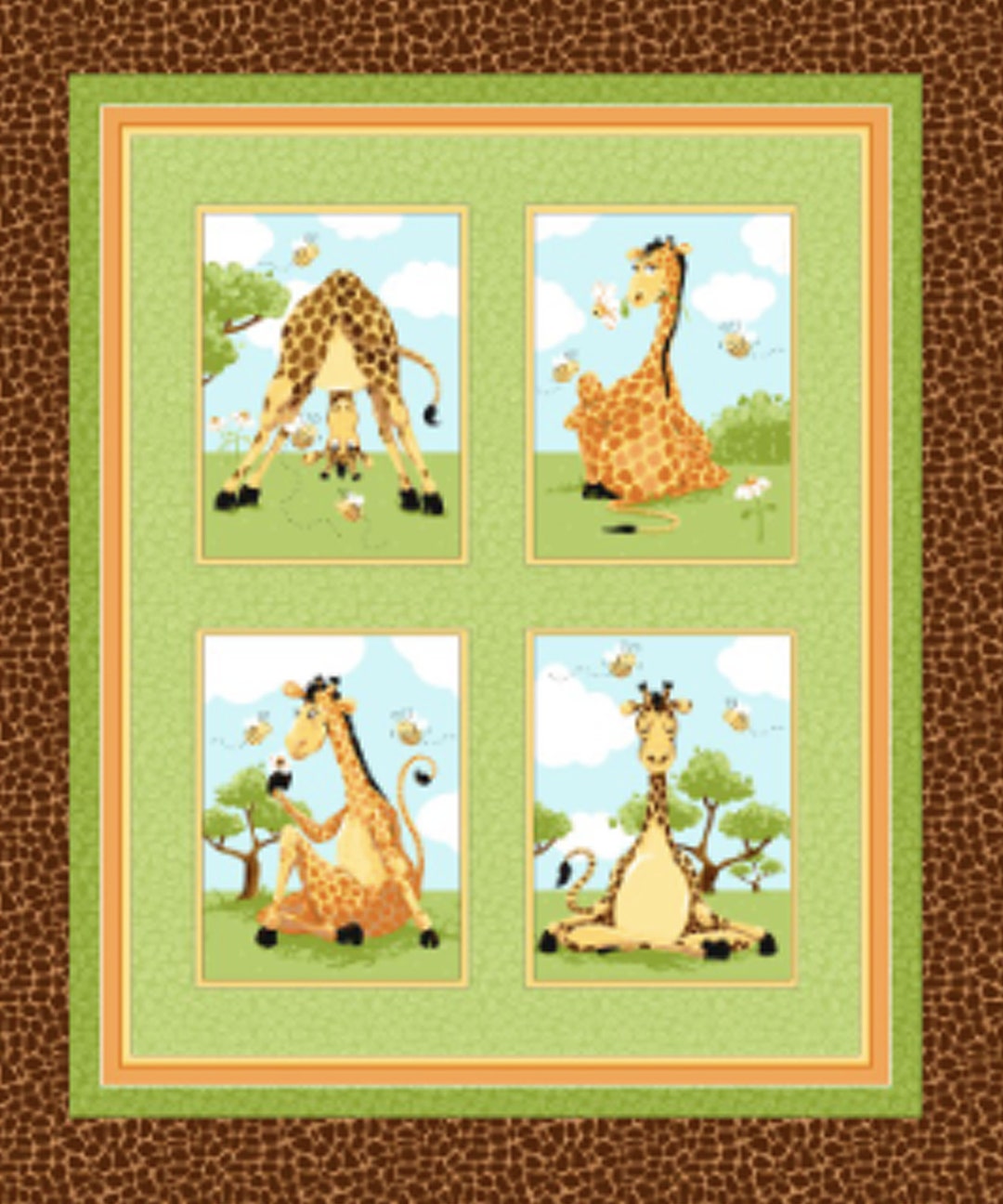 SUZY BEE Zoe the Giraffe / Easy Gift / Easy Quilt / DIY Baby Gift 36 ...