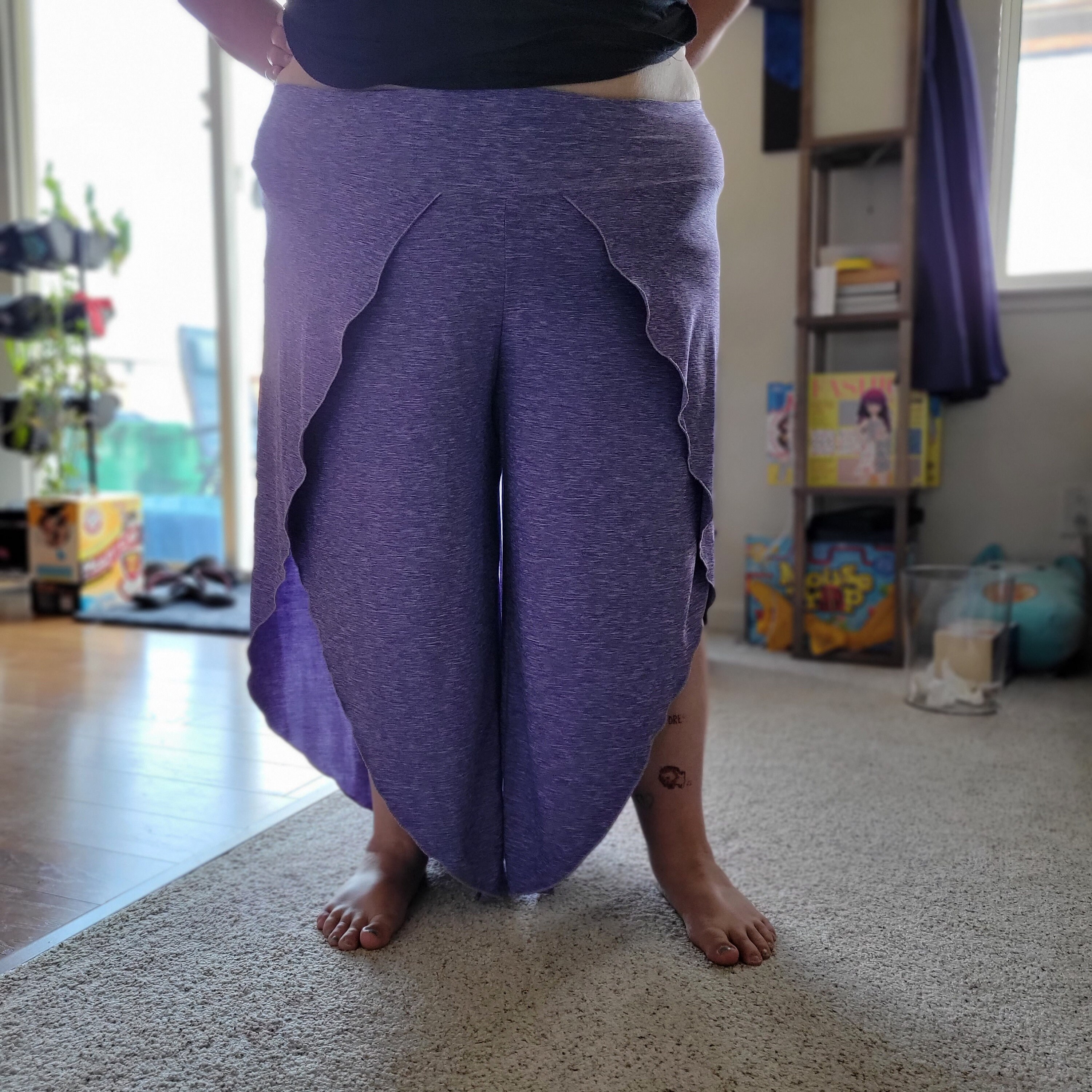 Swishy Pants and Shorts PDF Sewing Pattern for Knit Wrap Pants ...